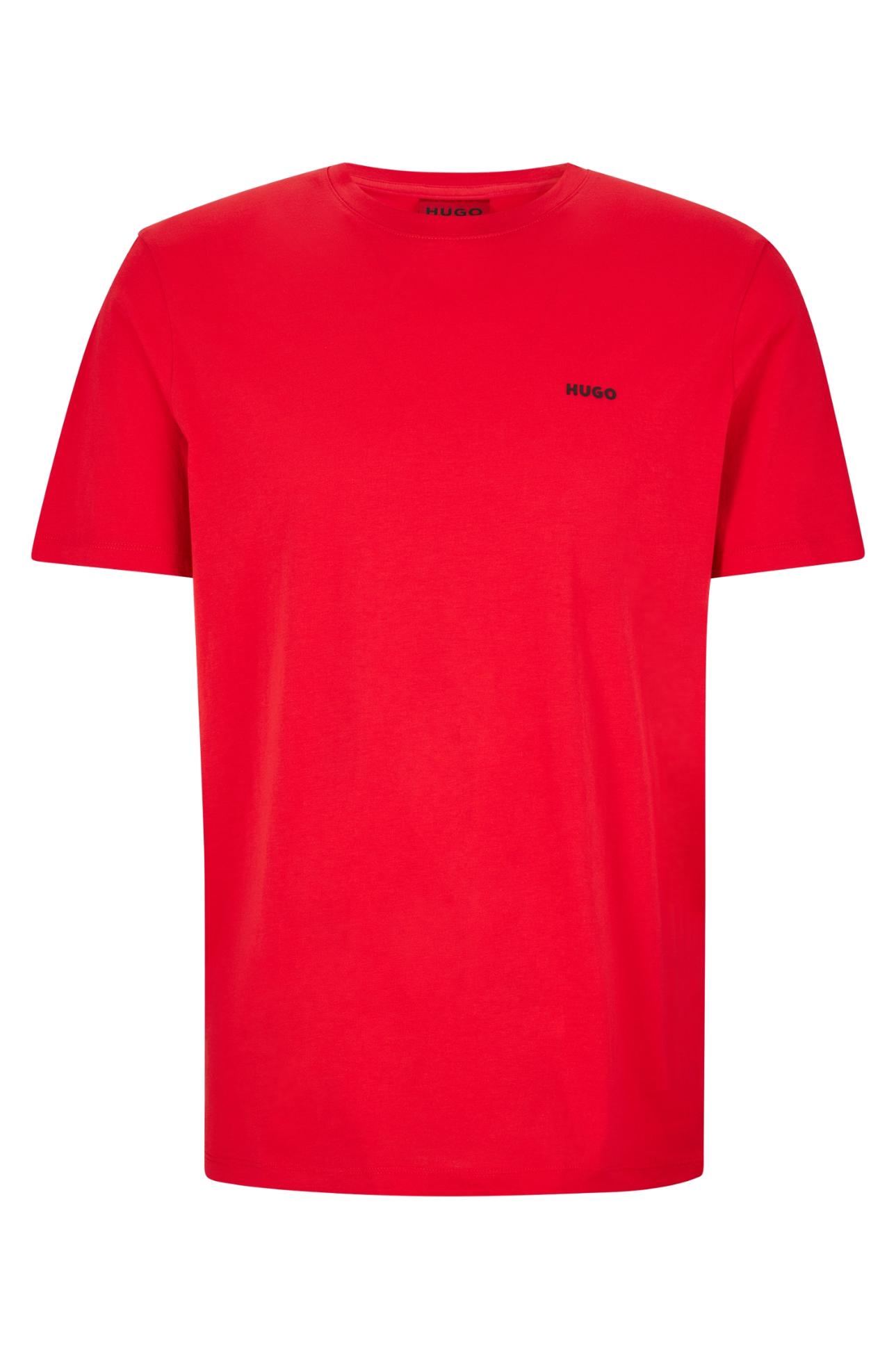 HUGO - T-shirt - Oranje - Sherwood Forest